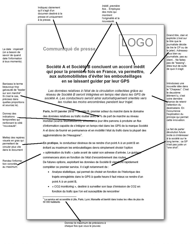 Relations Presses | Comment rédiger son communiqué de presse - tooap